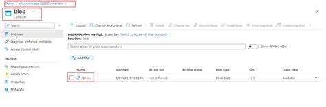 Connect To Azure Blob Storage From Python Stack Overflow