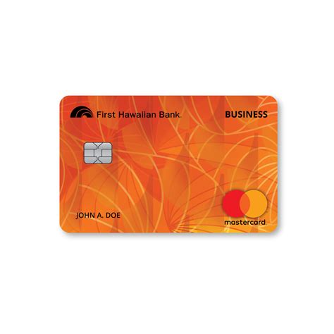 First Hawaiian Bank Small Business Credit Card Stacey Leong Design