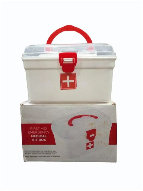 First Aid Box Plastic At ₹ 120piece Bhubaneswar Id 2851696877330