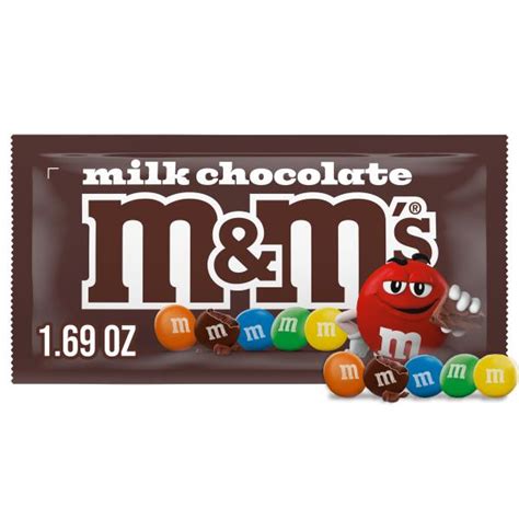 Mandms Milk Chocolate Candy Full Size Bag Publix Super Markets