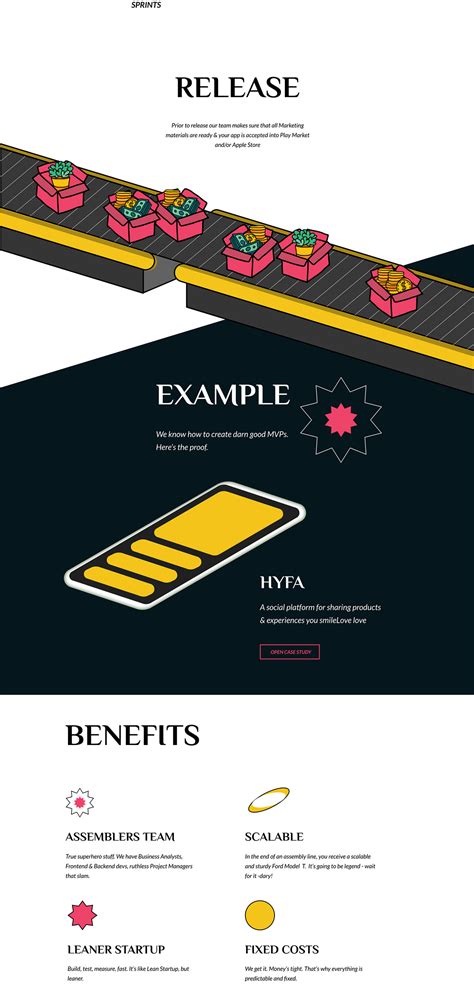 Landing Page Design For MVP Service On Behance