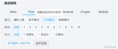 攻防世界pwn刷题 readme txt csdn博客