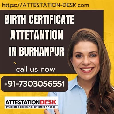 Birth Certificate Apostille Service Burhanpur At ₹ 1500certificate In