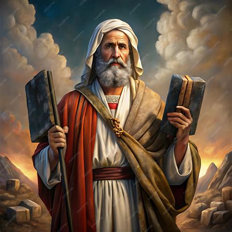 Moses Receiving The Ten Commandments At Mount Sinai Religion Faith