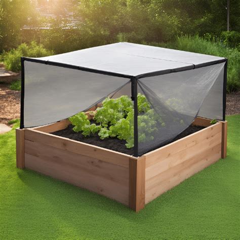 Raised Garden Bed Shade Ideas