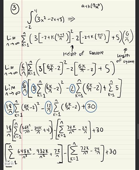 [calculus 1 Area Approximation] How Can I Use The Definition Of A Definite Integral To Solve