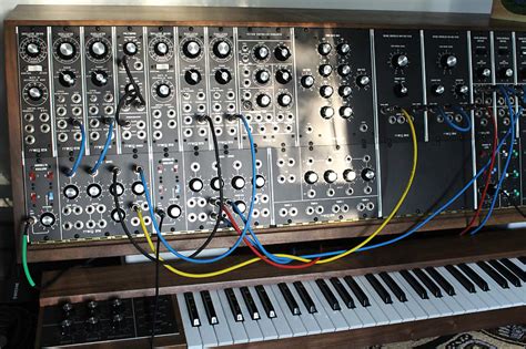 moog system 35 limited edition analog modular synth with moog reverb