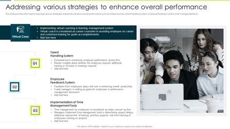 Addressing Various Strategies To Enhance Overall Performance Demonstration Pdf