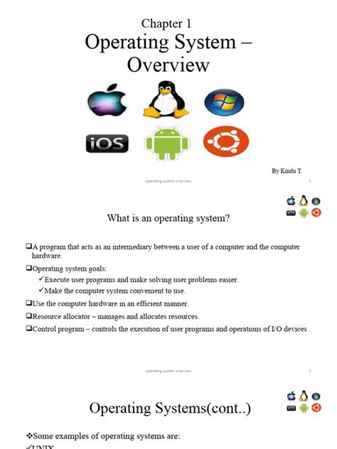 Ch 1 Pdf Operating System Computer Data Storage