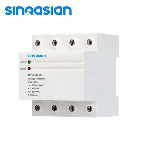 80a 4p Over Voltage Protector Under Voltage Protector Voltage Protector Voltage Protector And