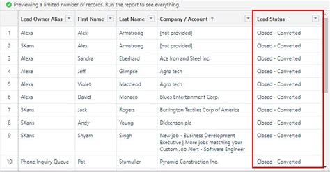 Sort Report By Record Count In Salesforce