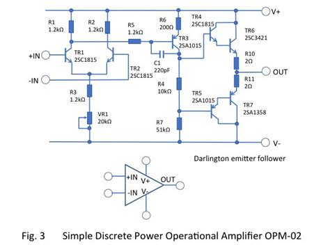 Homemade Operational Amplifier