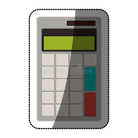 Isolated Calculator Device Design Stock Vector Illustration Of Symbol Calculator 82296968