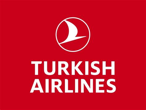 Color Background And Double Line Turkish Airlines Vertical Logo