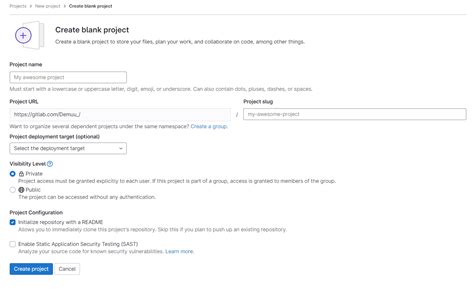 GitLab 초기 설정 및 사용법 Demuu Blog