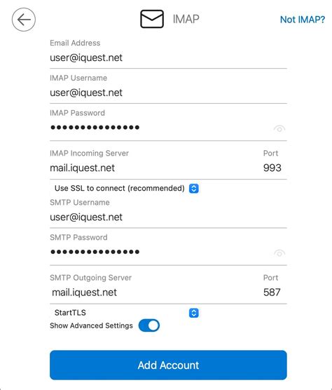 Configure Microsoft Outlook 2016 2019 365 For Email Access On A Mac Graysmark Business Systems