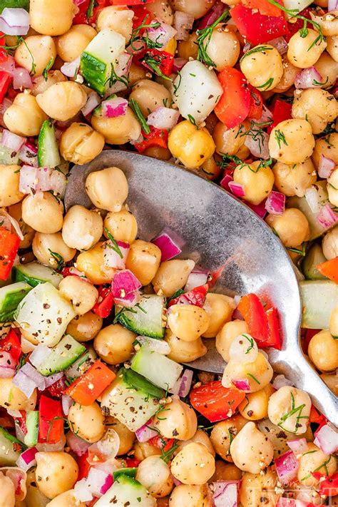 Chickpea Salad Recipe Mom On Timeout