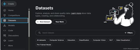 Kaggle的使用分享kaggle Datasets Csdn博客