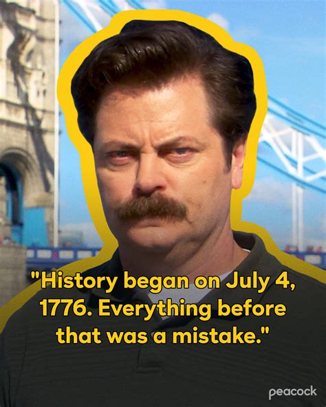 Ron Swanson Happy