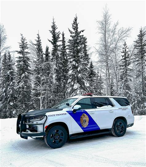 Alaska Trooper Massey In Fairbanks Snapped A Photo With His New Ride