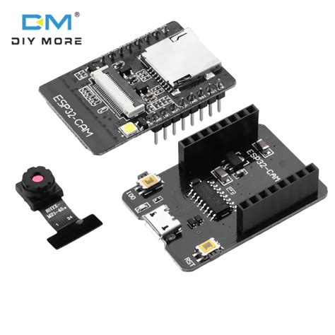 โมดูล Esp32 S 2 0mp บอร์ดพัฒนาบลูทูธ Wi Fi Ov2640โมดูลกล้องในประเทศ Esp32 Cam ทำเอง Th