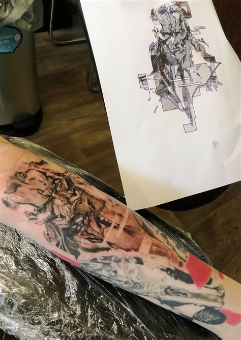 Revolver Ocelot Tattoos Animated Ink Shalashaska Also Known As