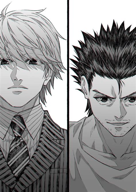 Pariston Hill And Ging Freecss Hunter X Hunter Drawn By Sss14sana