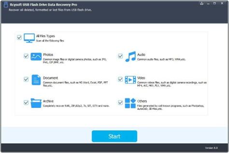 دانلود نرم افزار Rcysoft Usb Flash Drive Data Recovery Pro 8 9 0 0 بازیابی اطلاعات فلش Usb برای