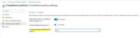 Default Device Compliance Policy Defaultdevicecompliancepolicyrequireremaincontact