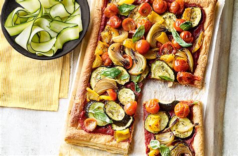 Ratatouille Tart Recipe Vegan Recipes Tesco Real Food