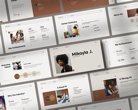 Job Interview Deck Powerpoint Template Ppt File Job Search