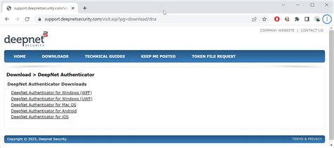install deepnet authenticator dualshield mfa platform deepnet