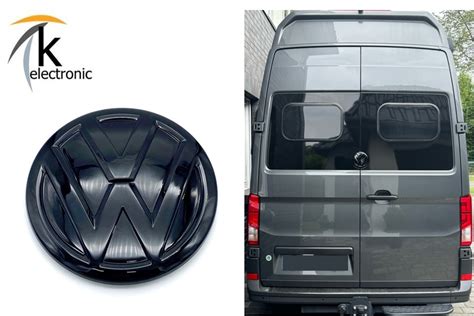 Vw Crafter Sy Emblem Schwarz Glänzend Hinten Für Heckklappe Bis 05
