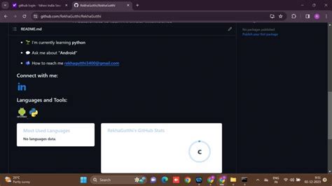 Task 55 Install Git Create Github Account Task 56 Create Readme File In