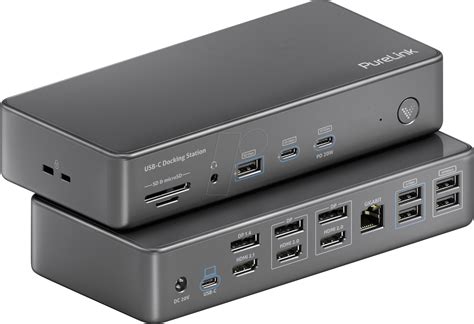 Pure Vl D230dl 18 In 1 Usb C Displaylink Docking Station At Reichelt Elektronik