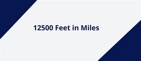 12500 Feet In Miles Security Briefing