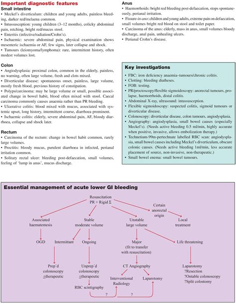 Lower Gi Bleeding Causes Red Flags And Emergency Treatment