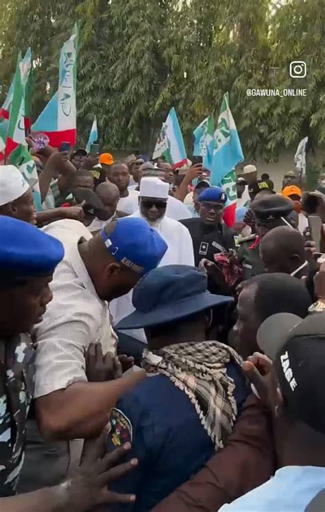 Photos Supporters Welcome Gawuna Back To Kano Daily Trust