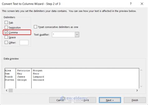 How To Split Names With Comma In Excel Suitable Ways ExcelDemy