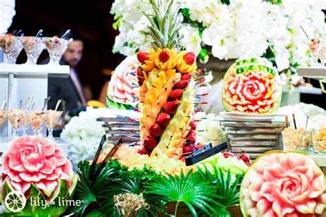 Wedding Fruit Table Ideas