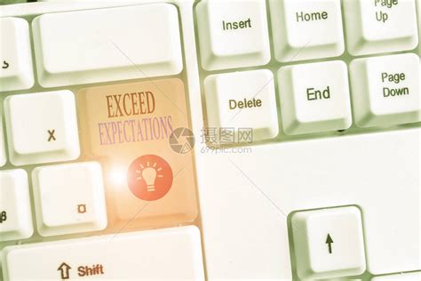 概念手写显示超出预期概念意义能够超越或超出可接高清图片下载 正版图片503763018 摄图网