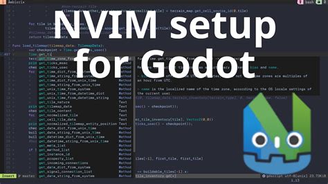 Neovim Setup For Godot Gdscript Youtube