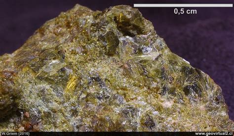 Colección Virtual De Minerales Epidota Página 2