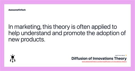 Diffusion Of Innovations Theory AwesomeFinTech Blog