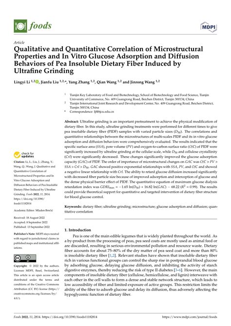 Pdf Qualitative And Quantitative Correlation Of Microstructural