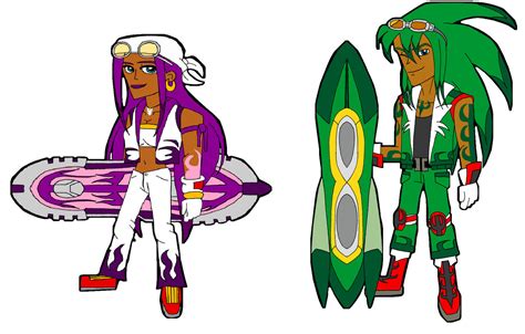 Jet And Wave By Starwarsfannick On Deviantart