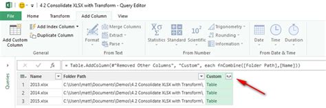 Combine Excel Workbooks With Power Query Method 1 Excelerator Bi
