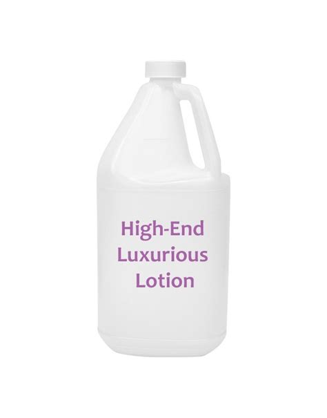 High End Luxurious Lotion All Naturals Cosmetics