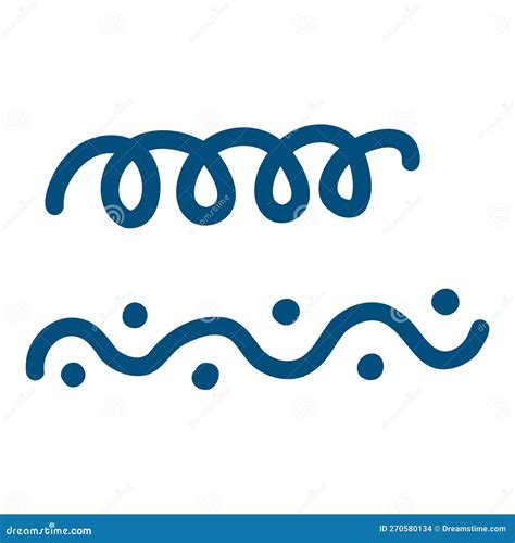 Abstract Trendy Doodle Art Set Of Hand Drawn Plant Curve Shape Object Blob Design Element