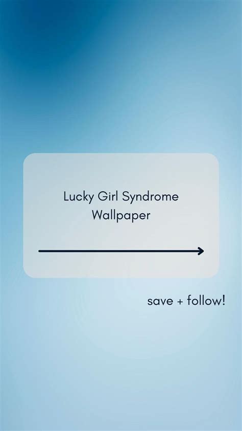 Lucky Girl Syndrome Wallpaper Lucky Girl Manifestation Affirmations